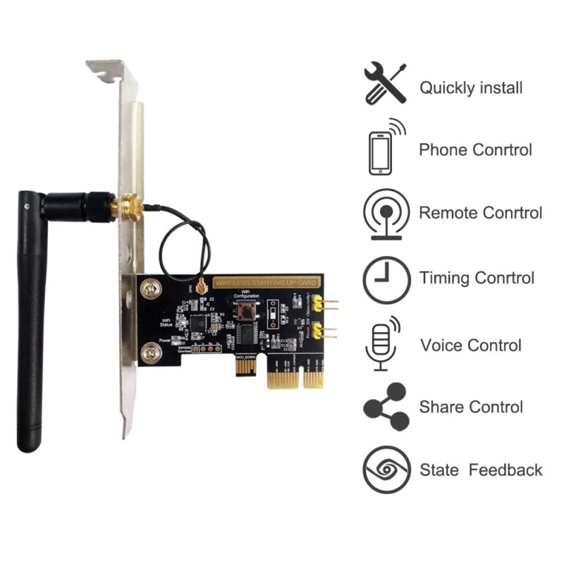 Tarjeta PCI-e WIFI | Ingeniería Home Austral - Punta Arenas